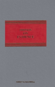 Phipson on Evidence – Temple Publications